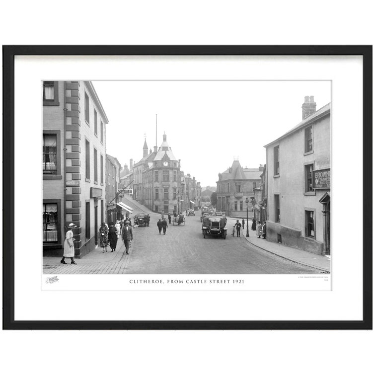 The Francis Frith Collection Clitheroe, From Castle Street 1921 ...