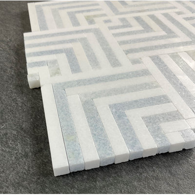 ES Stone Celeste and Marble Mosaic Wall Tile | Perigold