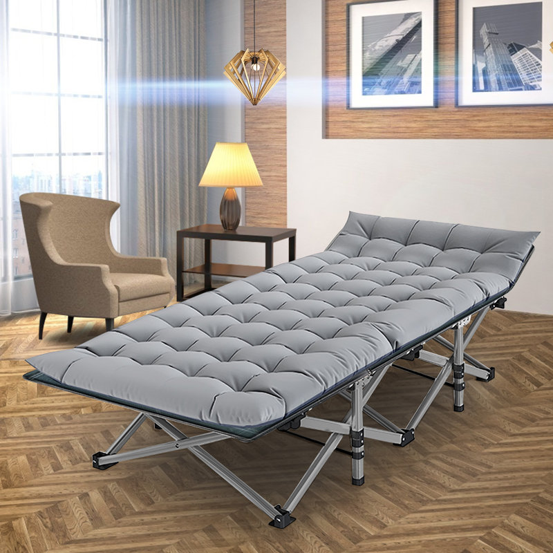 JTANGL Portable Travel Camp Cots With Pearl Cotton Pad For Home/Office ...