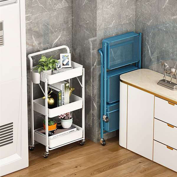 POPLARBOX Foldable Rolling Utility Cart & Reviews | Wayfair