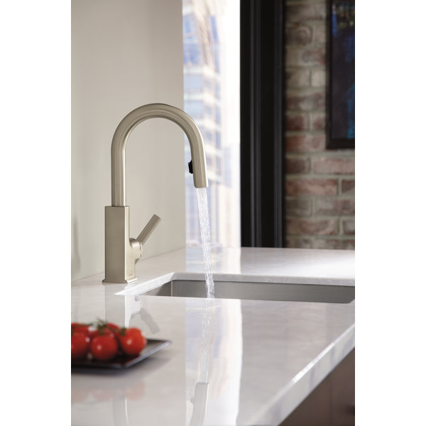 Moen STo Pull Down Bar Faucet with Reflex System & Reviews | Wayfair