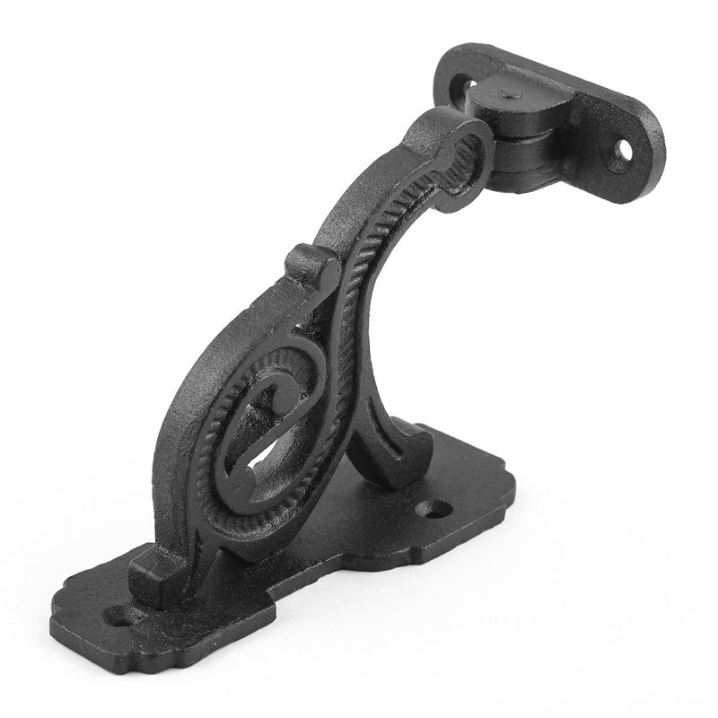 The Renovators Supply Inc. 4.32" Hand Rail Bracket Wrought Iron ...