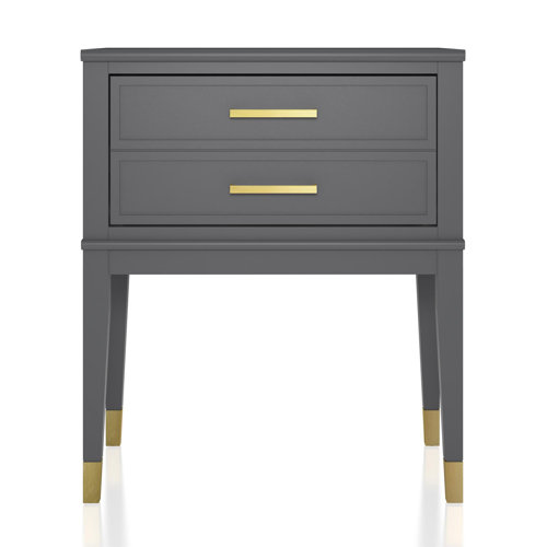 CosmoLiving by Cosmopolitan Westerleigh 1-Drawer Nightstand & Reviews ...
