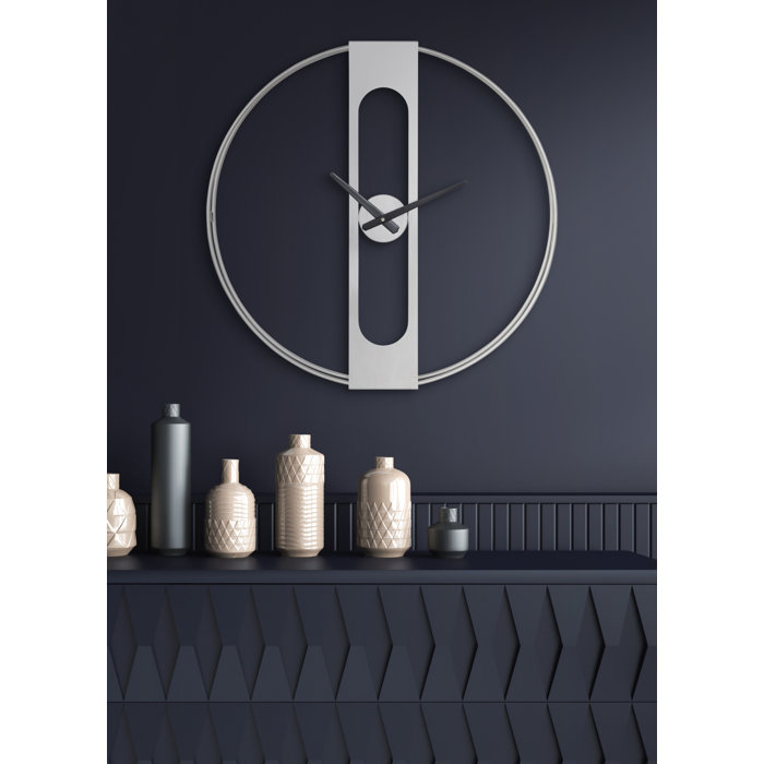 Ivy Bronx Braylsham Metal Wall Clock & Reviews | Wayfair