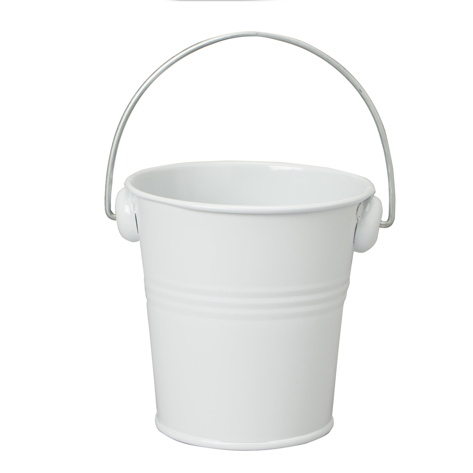 Gracie Oaks Metal Bucket Set of 12 & Reviews | Wayfair