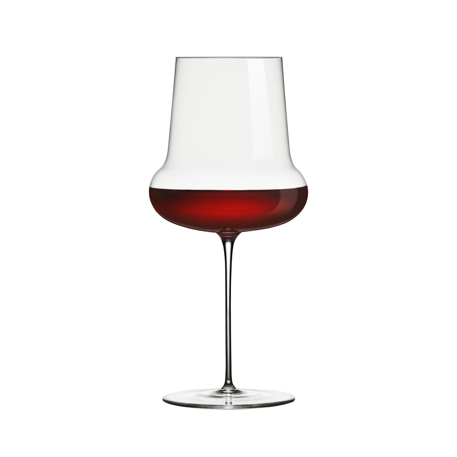 NUDE Ghost Zero Belly 24.35 oz. Crystal Red Wine Glass | Wayfair