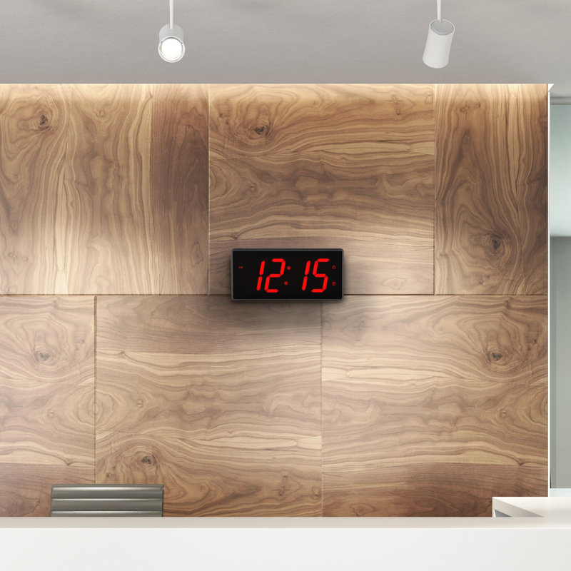 Bless international Modern & Contemporary Digital Tabletop Clock with ...