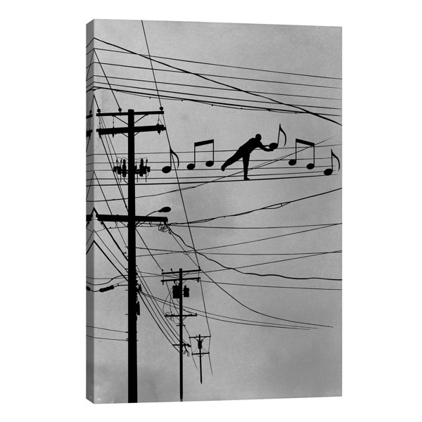 Borough Wharf High Notes by Rob Dobi - Graphic Art on Canvas | Wayfair ...