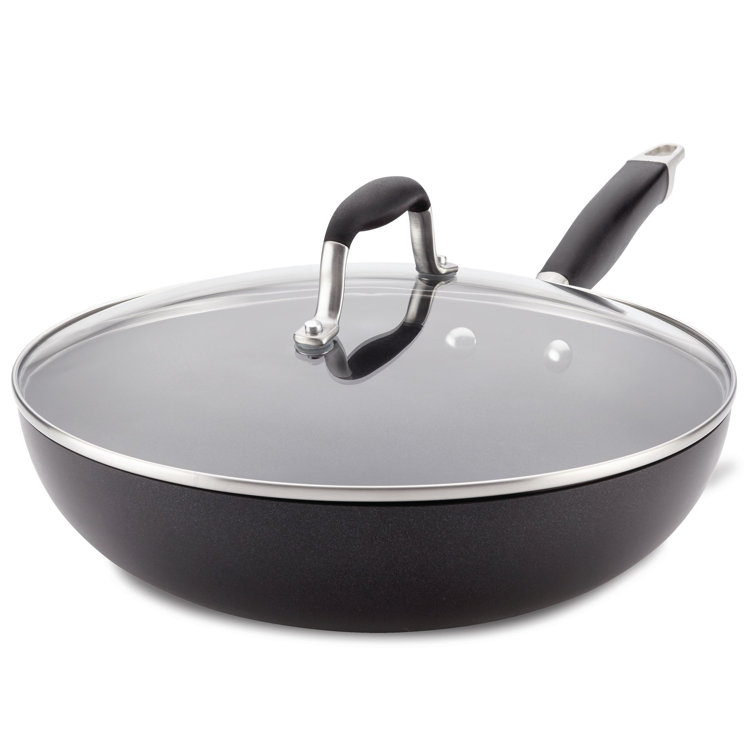 Anolon Advanced Bronze Hard-Anodized Nonstick Ultimate Pan with Lid, 12 ...