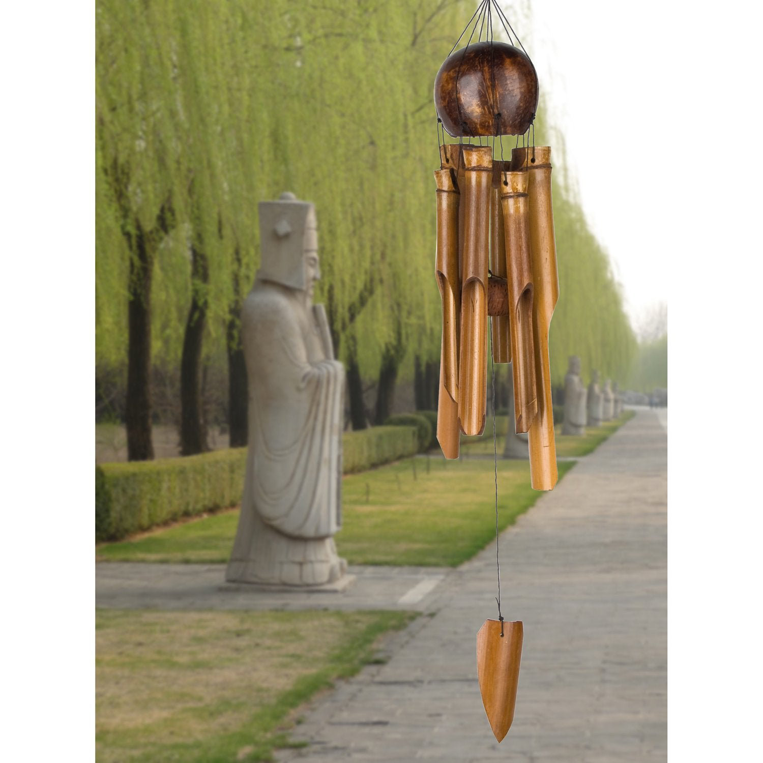 Woodstock Chimes Whole Coconut Wind Chime & Reviews | Wayfair