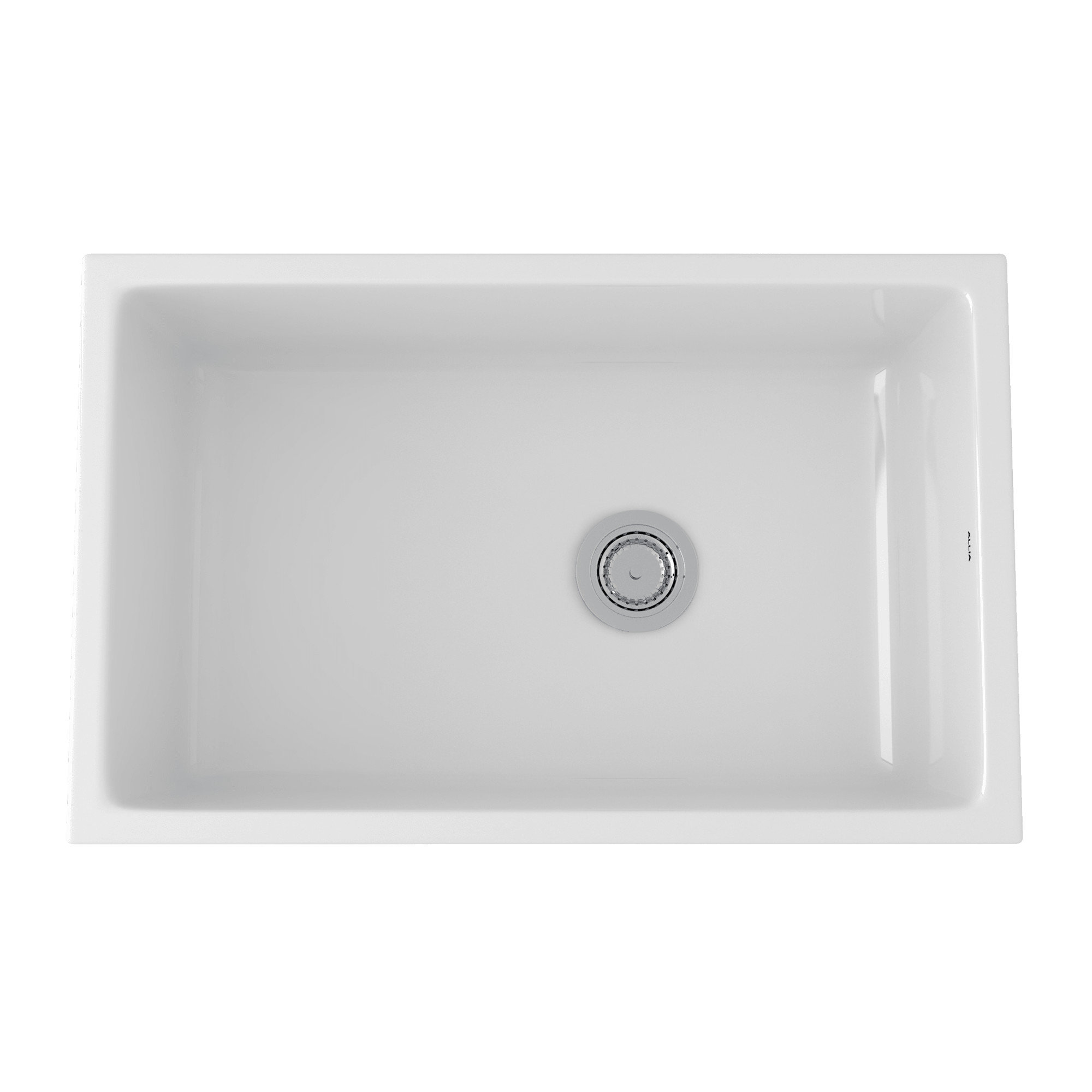 Rohl Allia™ 32" Fireclay Single Bowl Undermount Kitchen Sink & Reviews ...