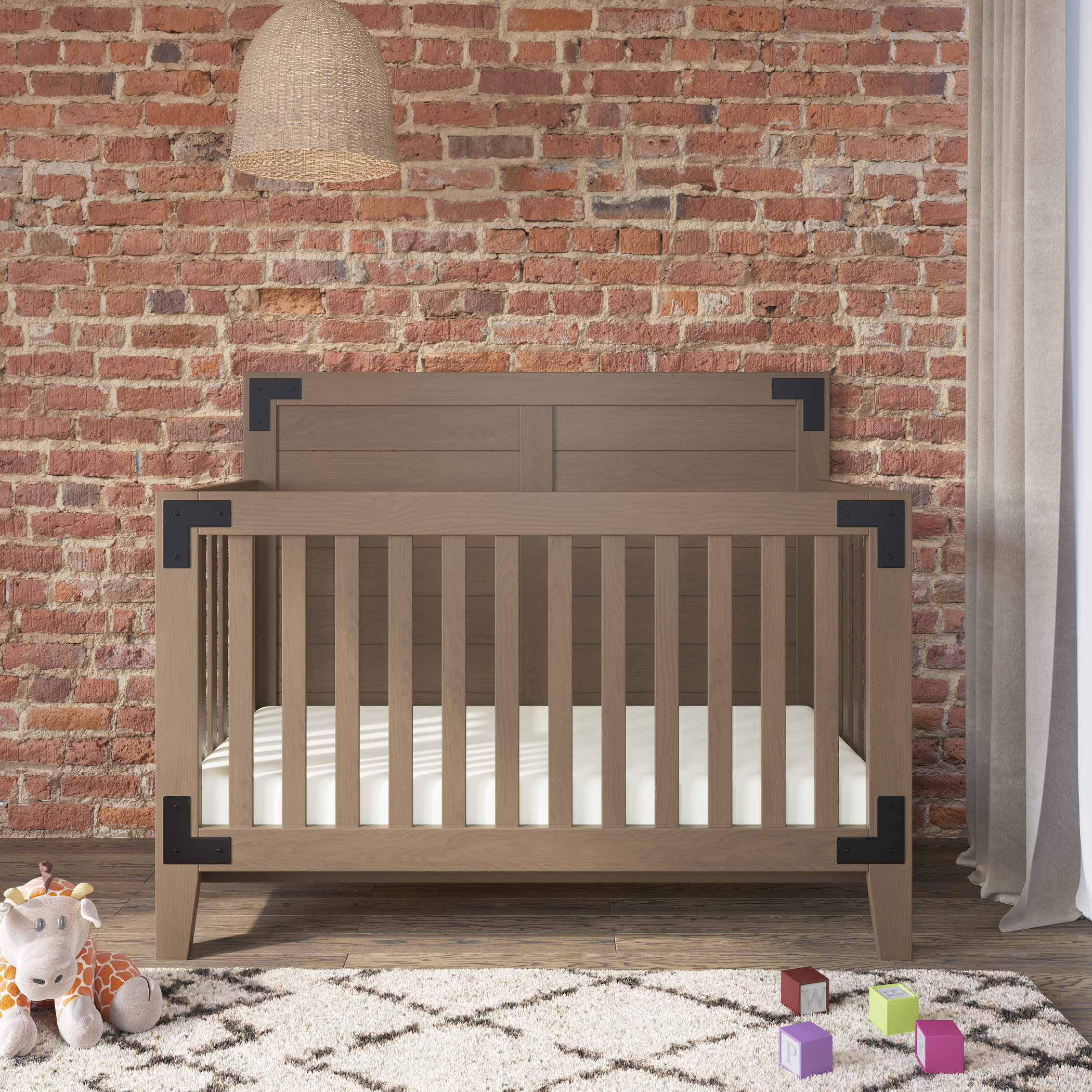 Child Craft Lucas 4-in-1 Convertible Crib & Reviews | Wayfair