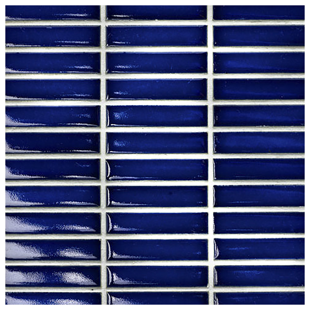 KDC Tile and Marble 2" x 0.4" Ceramic Grid Mosaic Wall & Floor Tile ...