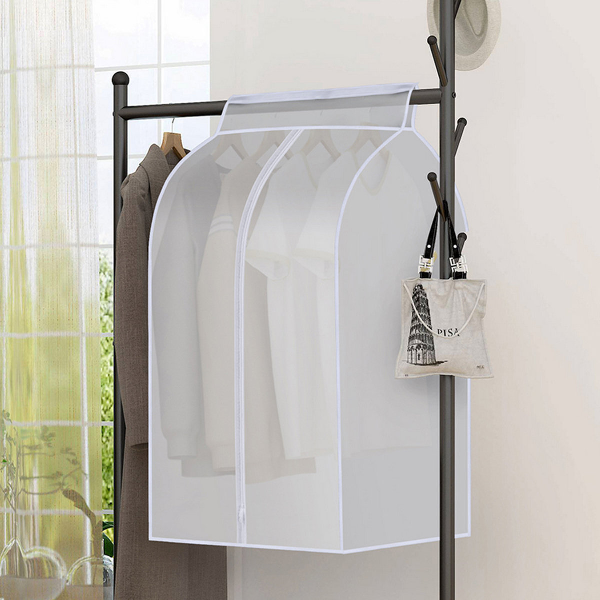 Rebrilliant Luckenson 19.7'' Garment Rack Covers | Wayfair