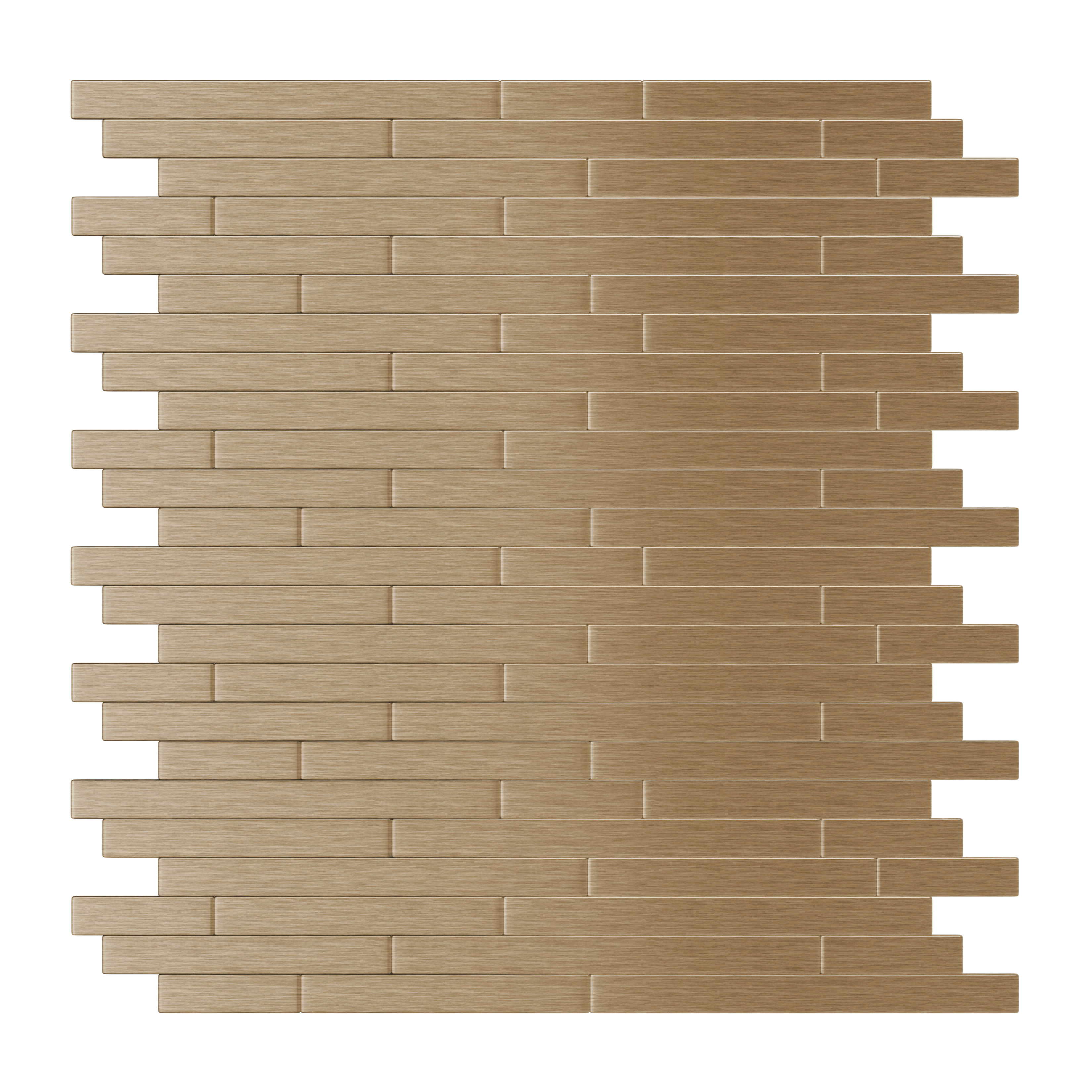 Speed tiles Linear 12" x 12" Metal Mosaic Tile & Reviews | Wayfair
