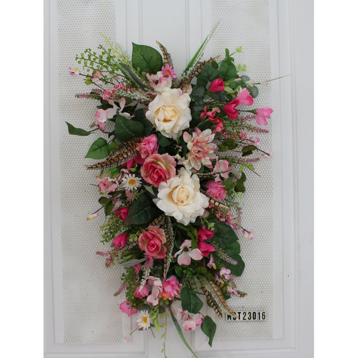 Primrue Faux Rose Swag | Wayfair