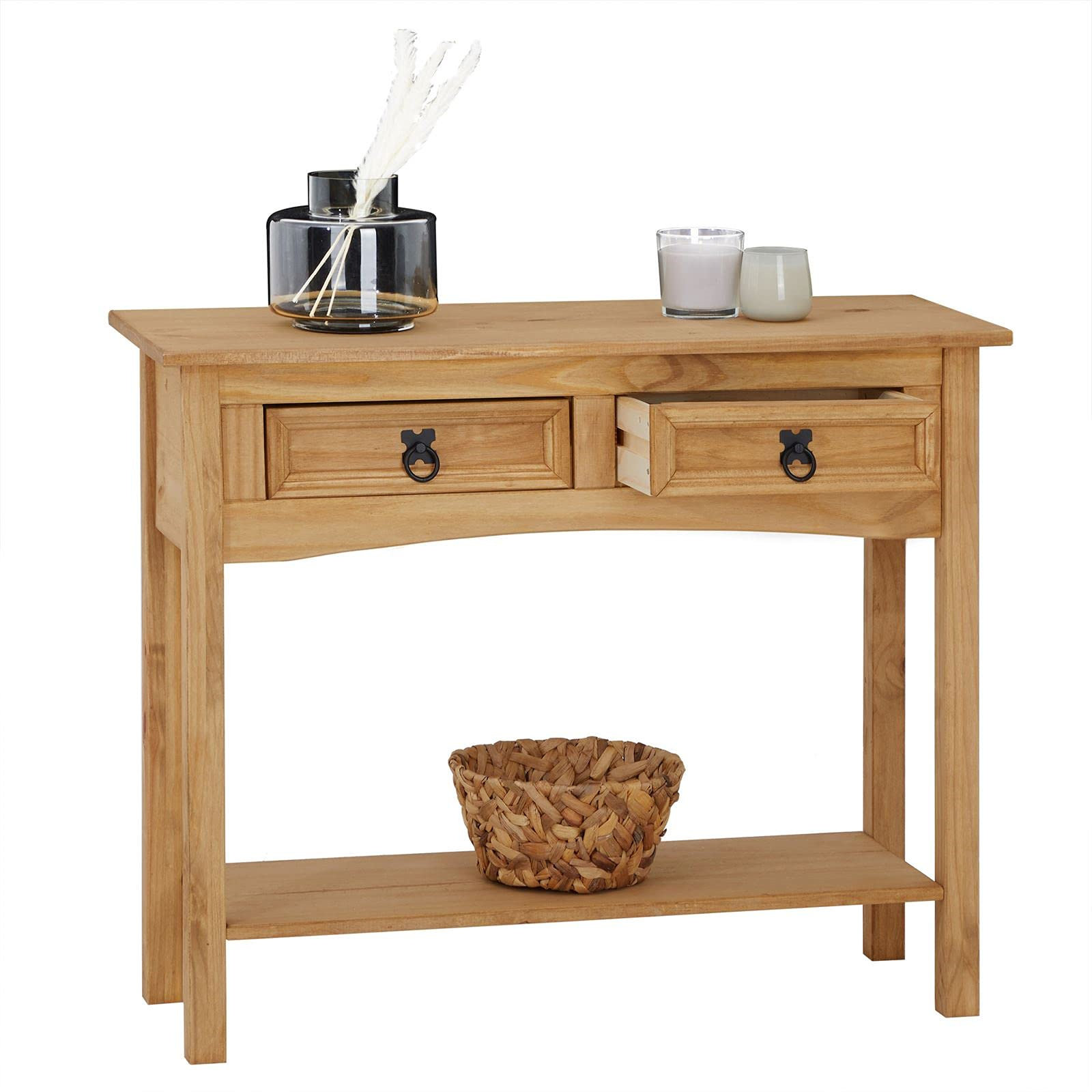 Longshore Tides Delgado 90Cm Solid Wood Console Table | Wayfair.co.uk