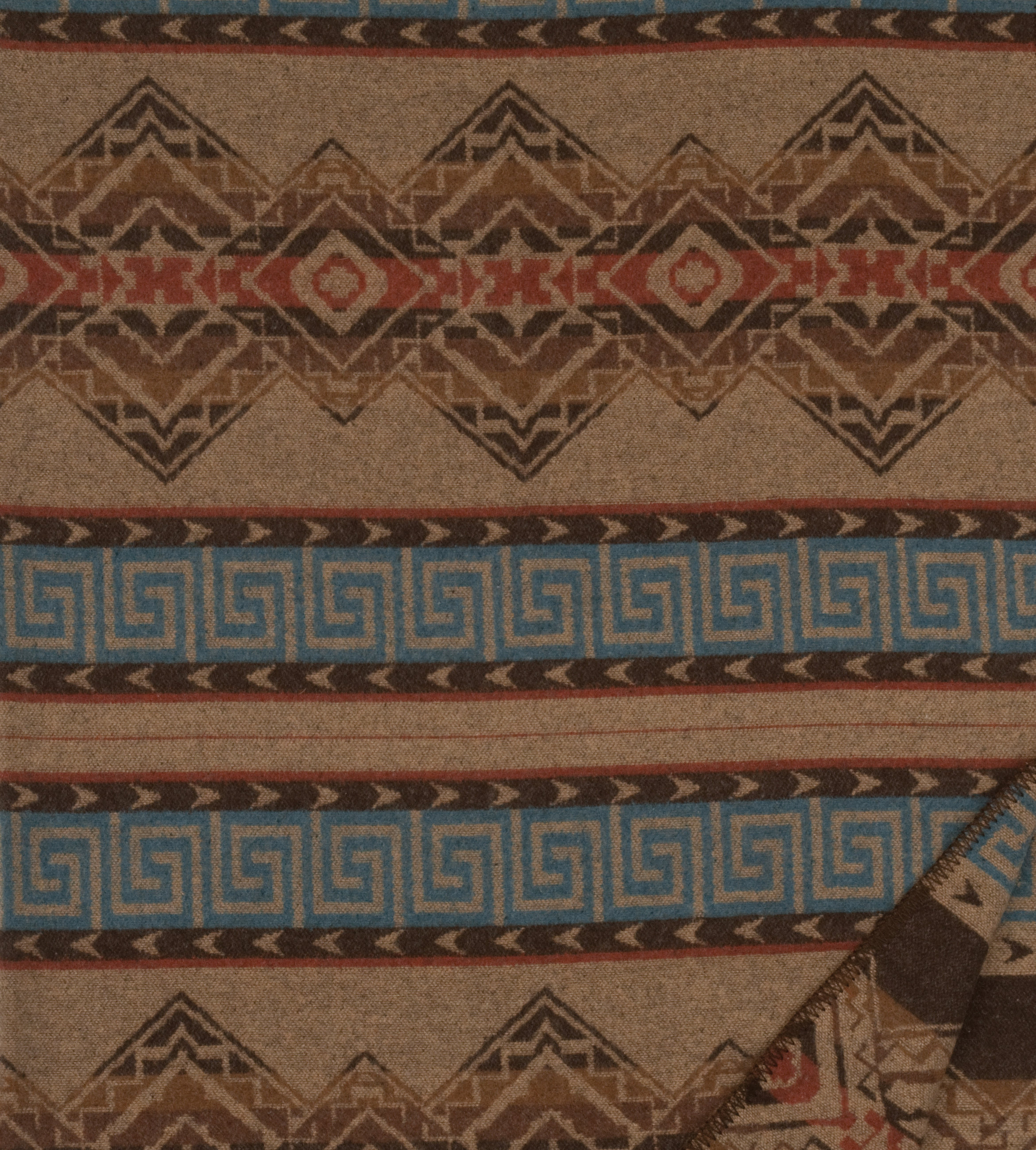 Wooded River Bison Ridge Border Fabric | Wayfair