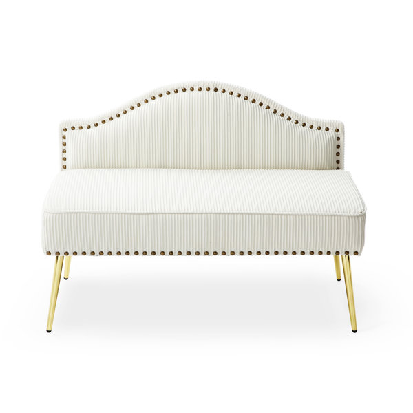 Mercer41 Ledjon 46.5'' Upholstered Loveseat | Wayfair