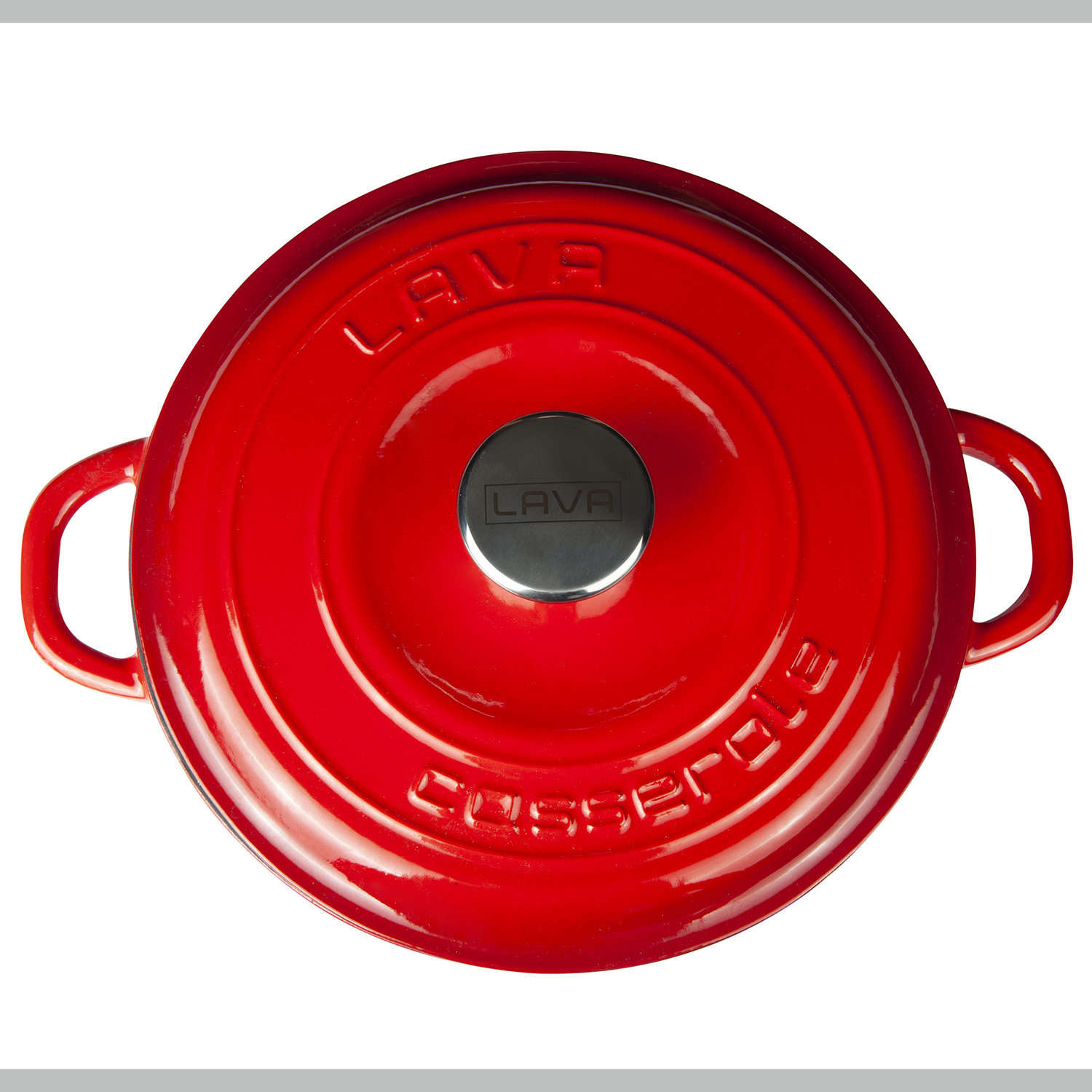 LAVA CAST IRON Lava Enameled Cast Iron Dutch Oven 5 Qt. Round Heritage ...