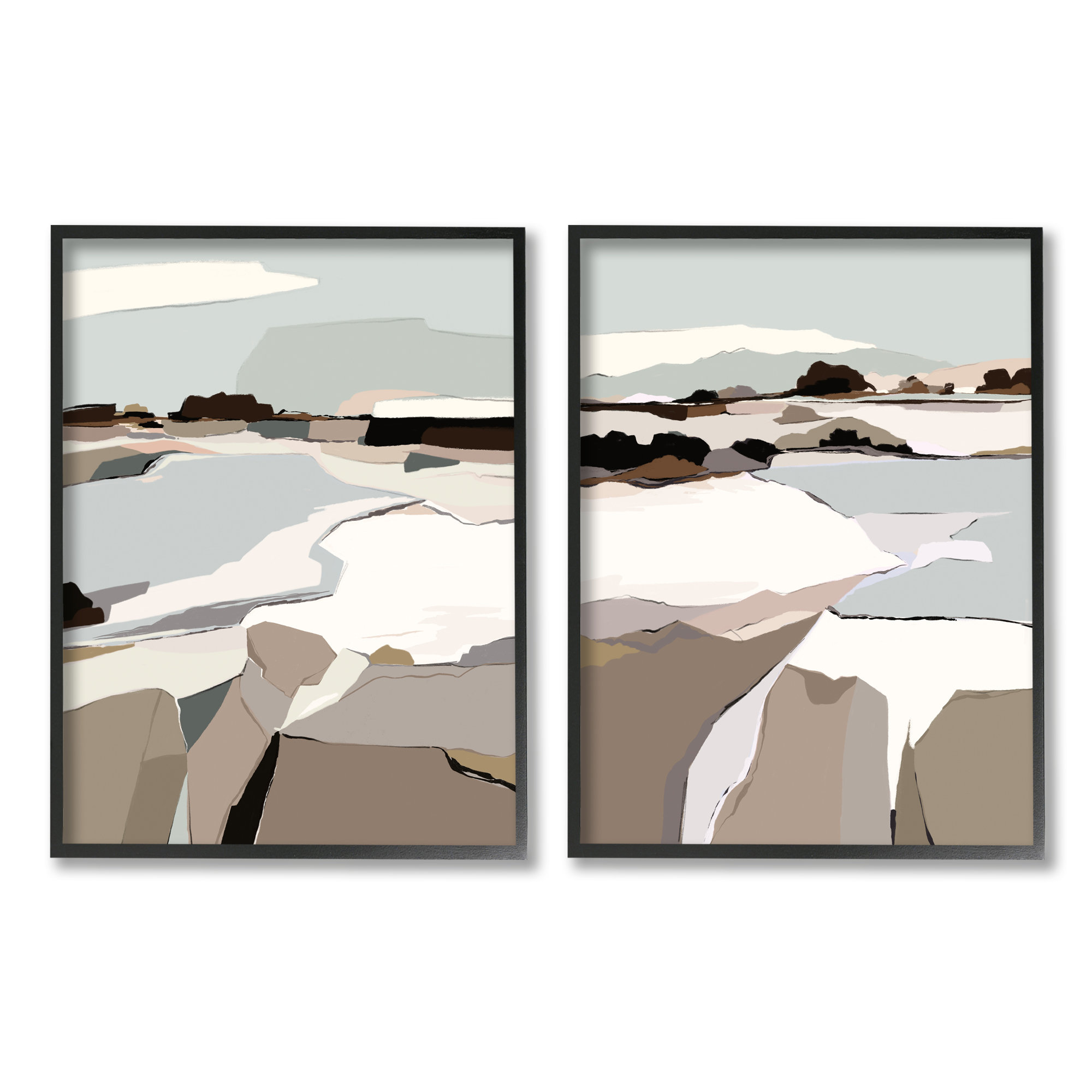 Ivy Bronx Abstract Swedish Landscape Shapes by Nikita Jariwala - 2 ...