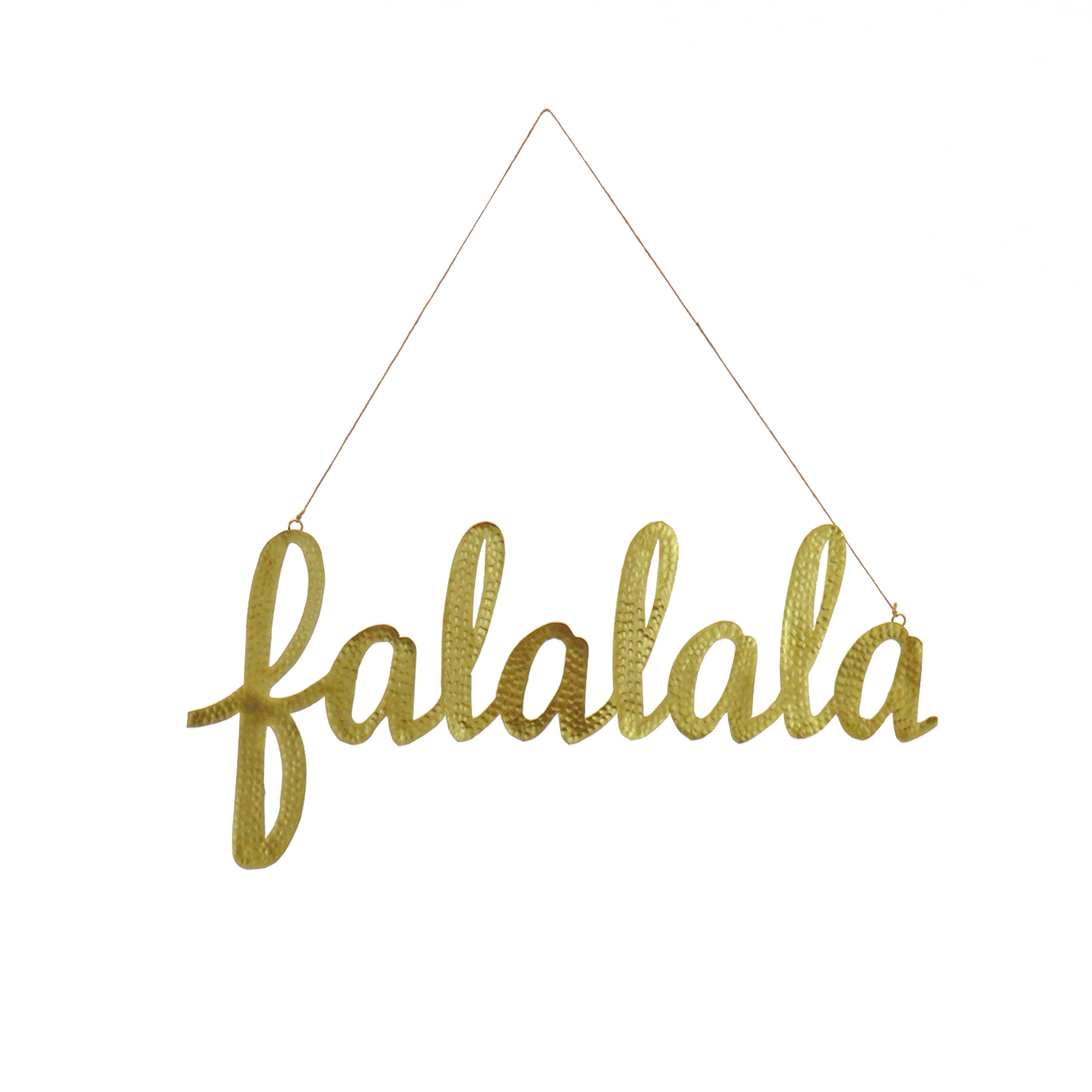 HGTV Home Collection Falalala Metal Wall Décor | Wayfair