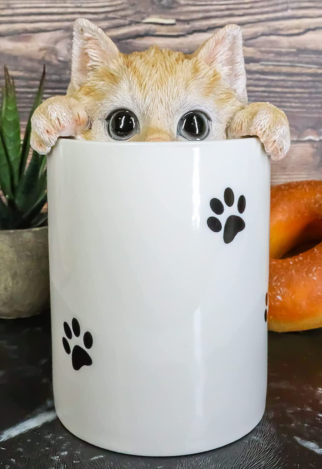 Red Barrel Studio® Wolenik cat Hiding Storage Kitchen Canisters and ...