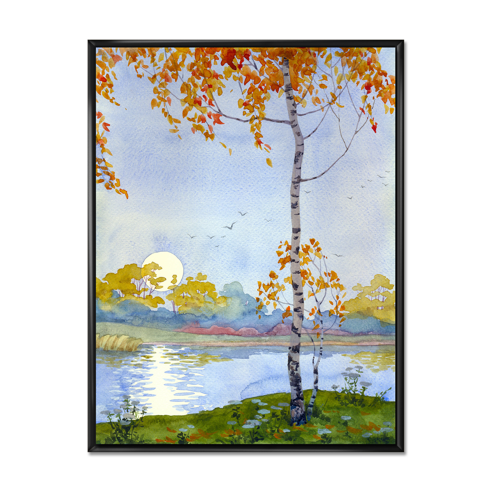 Millwood Pines Autumn Melancholy Autumn Melancholy - Painting on Canvas ...