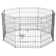 Archie & Oscar Chalk 61cm 8 Panel Indoor/Outdoor Metal Pet Pen ...