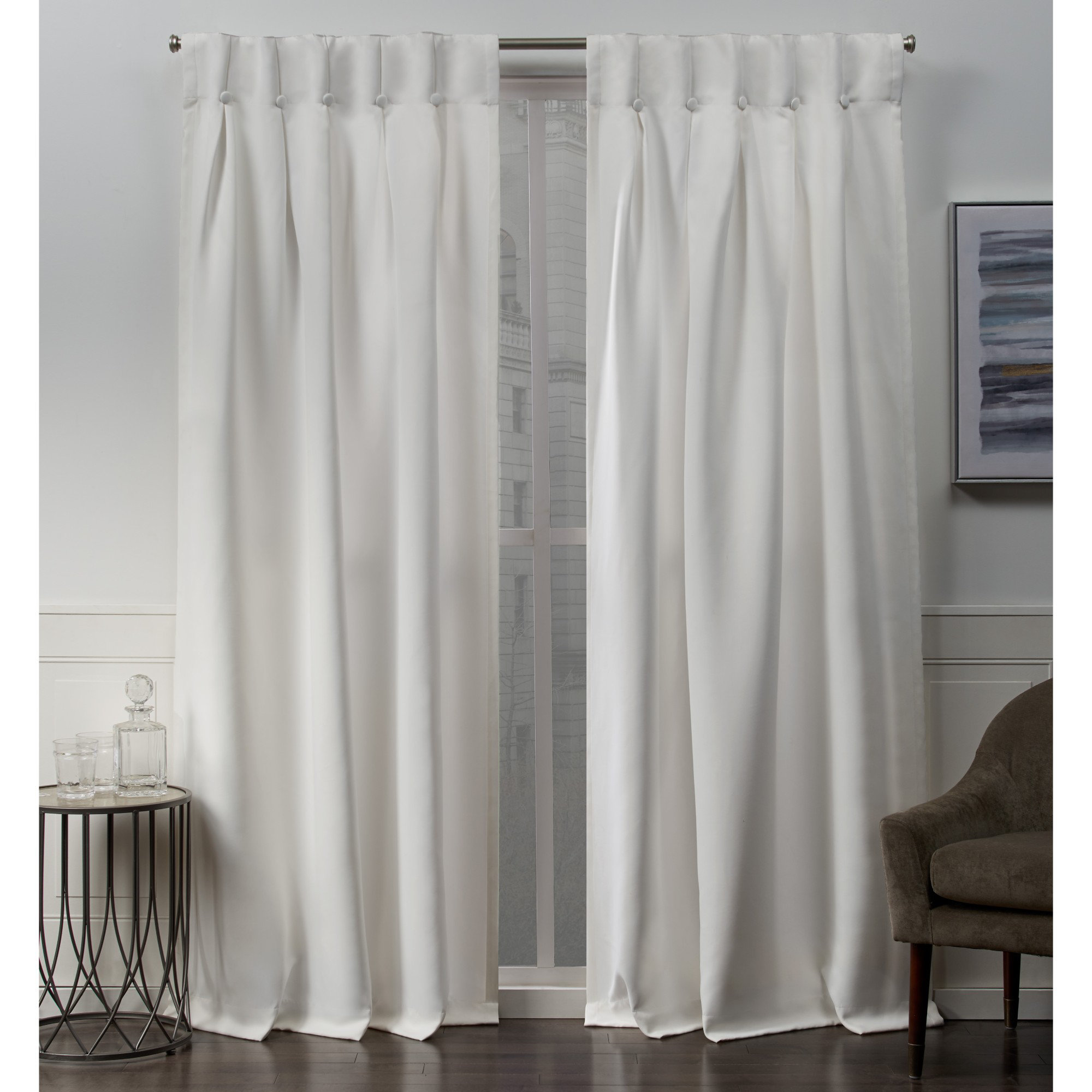 Darby Home Co Godalming Polyester Room Darkening Curtain Pair & Reviews ...