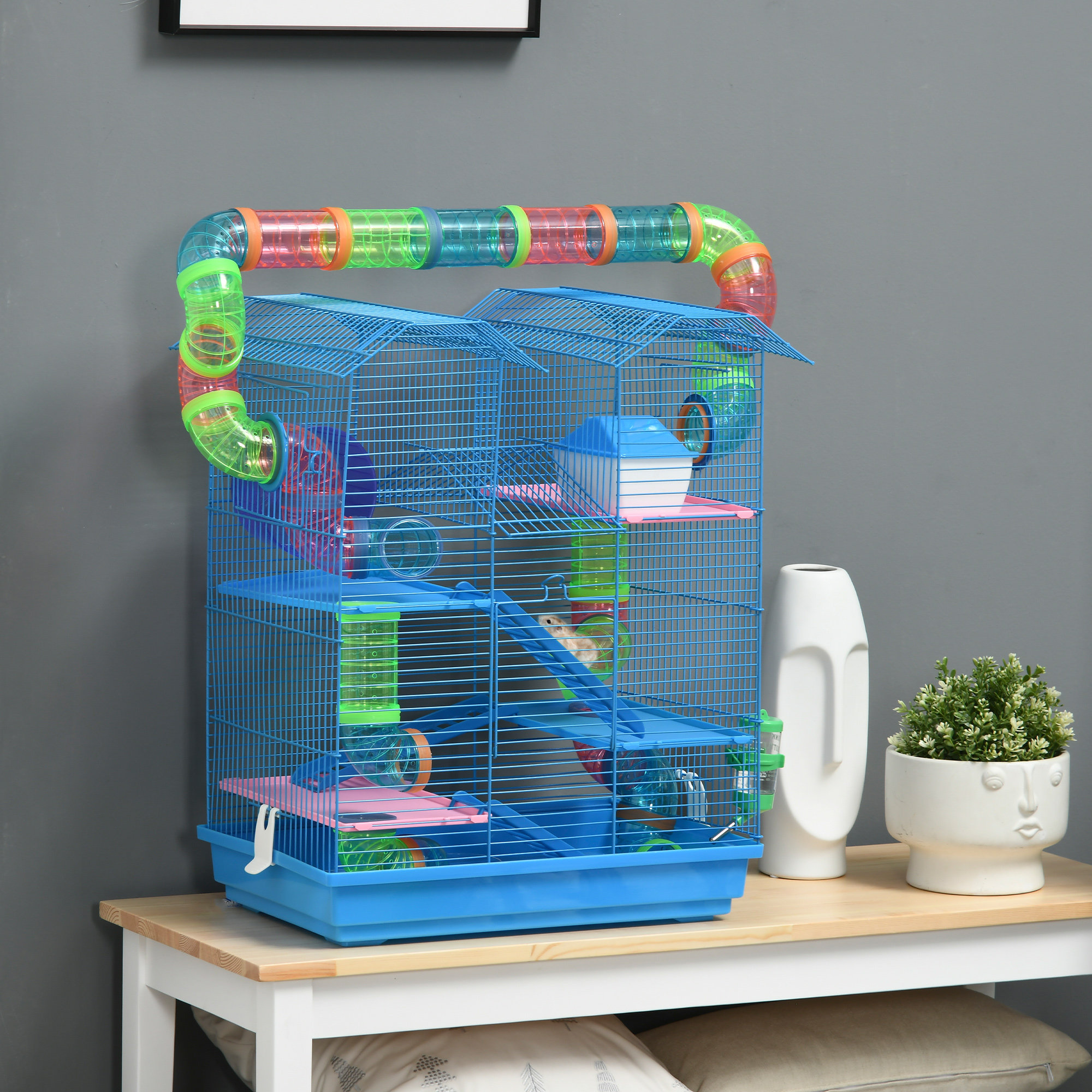 Tucker Murphy Pet™ Ming Cage with Ramp & Reviews | Wayfair