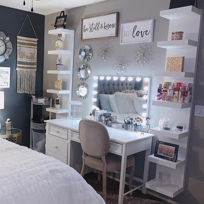 Willa Arlo Interiors Alongi Rectangle LED Mirror & Reviews | Wayfair