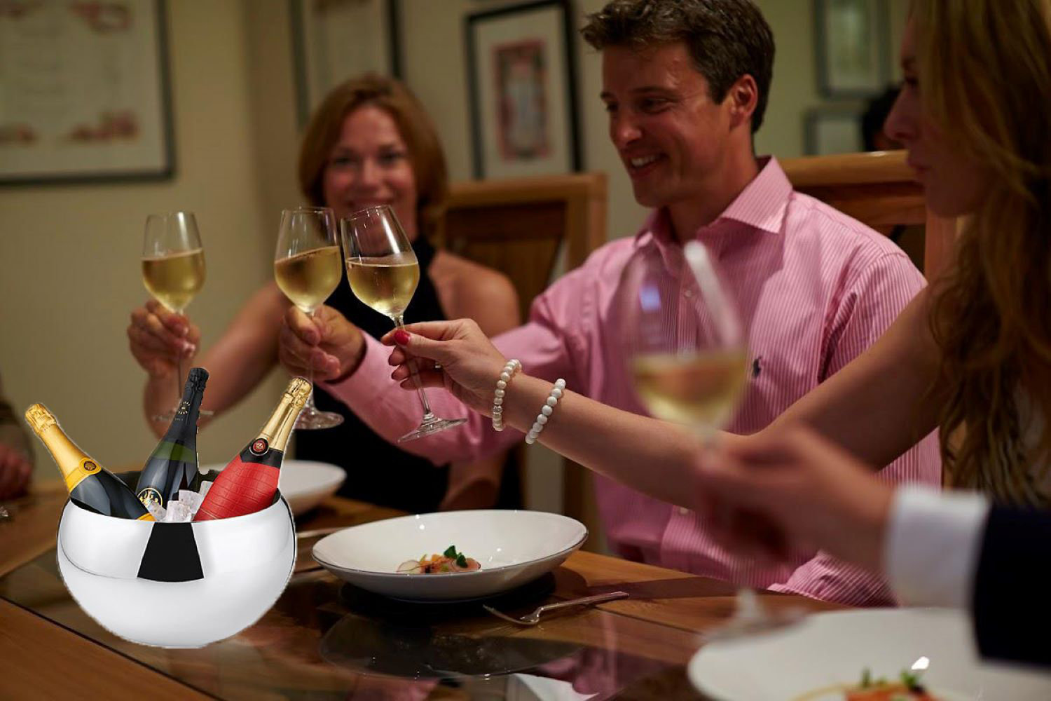 The Party Aisle™ Bluebelle Party Bowl Ice Bucket | Wayfair