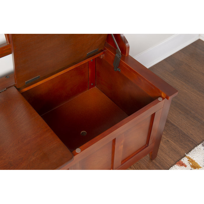 Charlton Home® Hunton 36'' Wide Hall Tree with Bench & Reviews | Wayfair