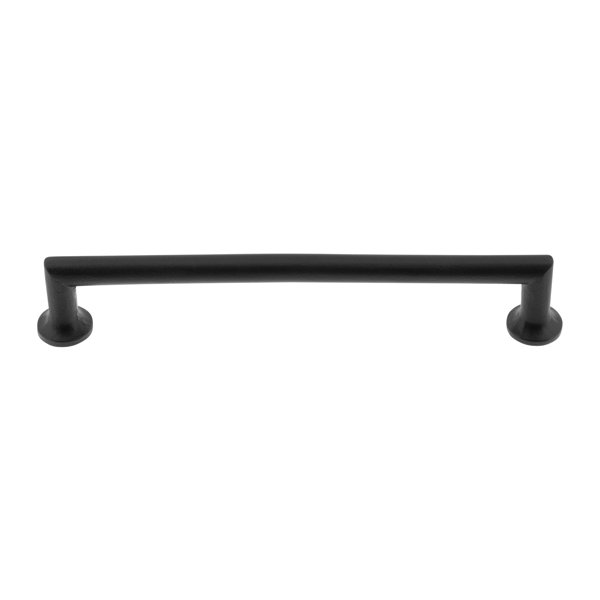 Ageless Iron Barn 6" Angled Corner Handle Cabinet Pull | Wayfair