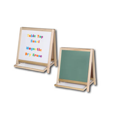 Flipside Products Crestline Magnetic Teaching Board Easel | Wayfair