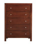Three Posts™ Baer 5 - Drawer Dresser & Reviews | Wayfair
