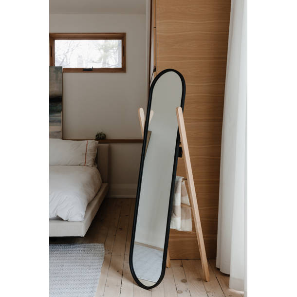 Umbra Hub Rectangle Rubber Mirror & Reviews | Wayfair