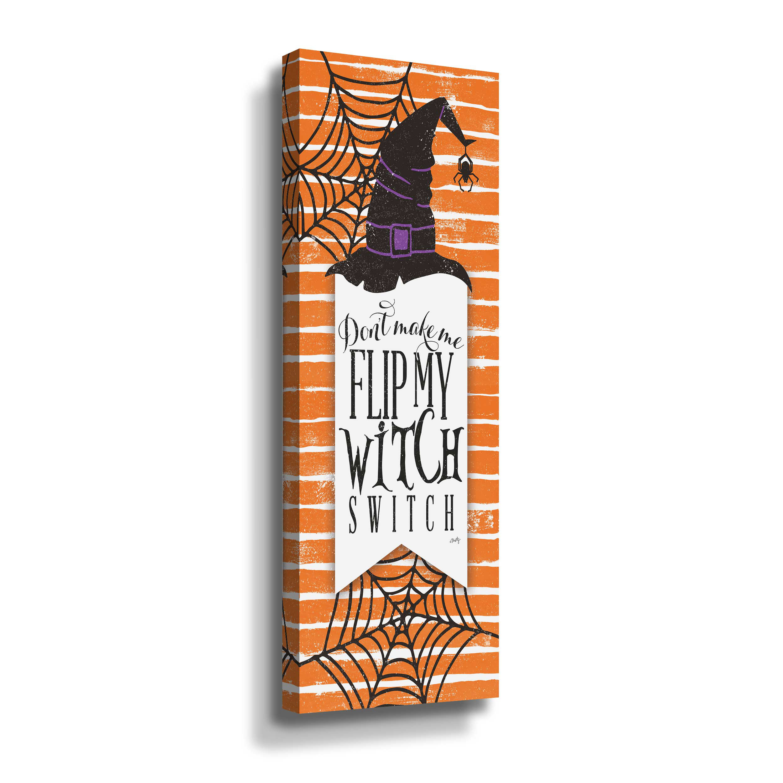 The Holiday Aisle® Witch Switch Witch Switch - Panoramic Textual Art on ...