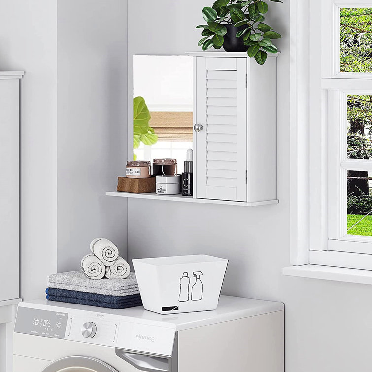 Rebrilliant Ivary Wall Mounted Bathroom Cabinet | Wayfair