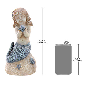 Design Toscano Jewels of the Deep Mermaid Statue & Reviews | Wayfair