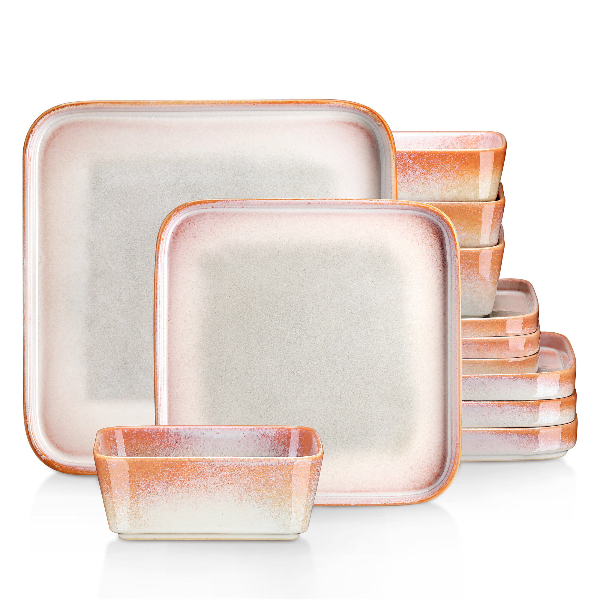 Vancasso Handmade Stoneware Dinnerware - Set of 12 | Wayfair.co.uk