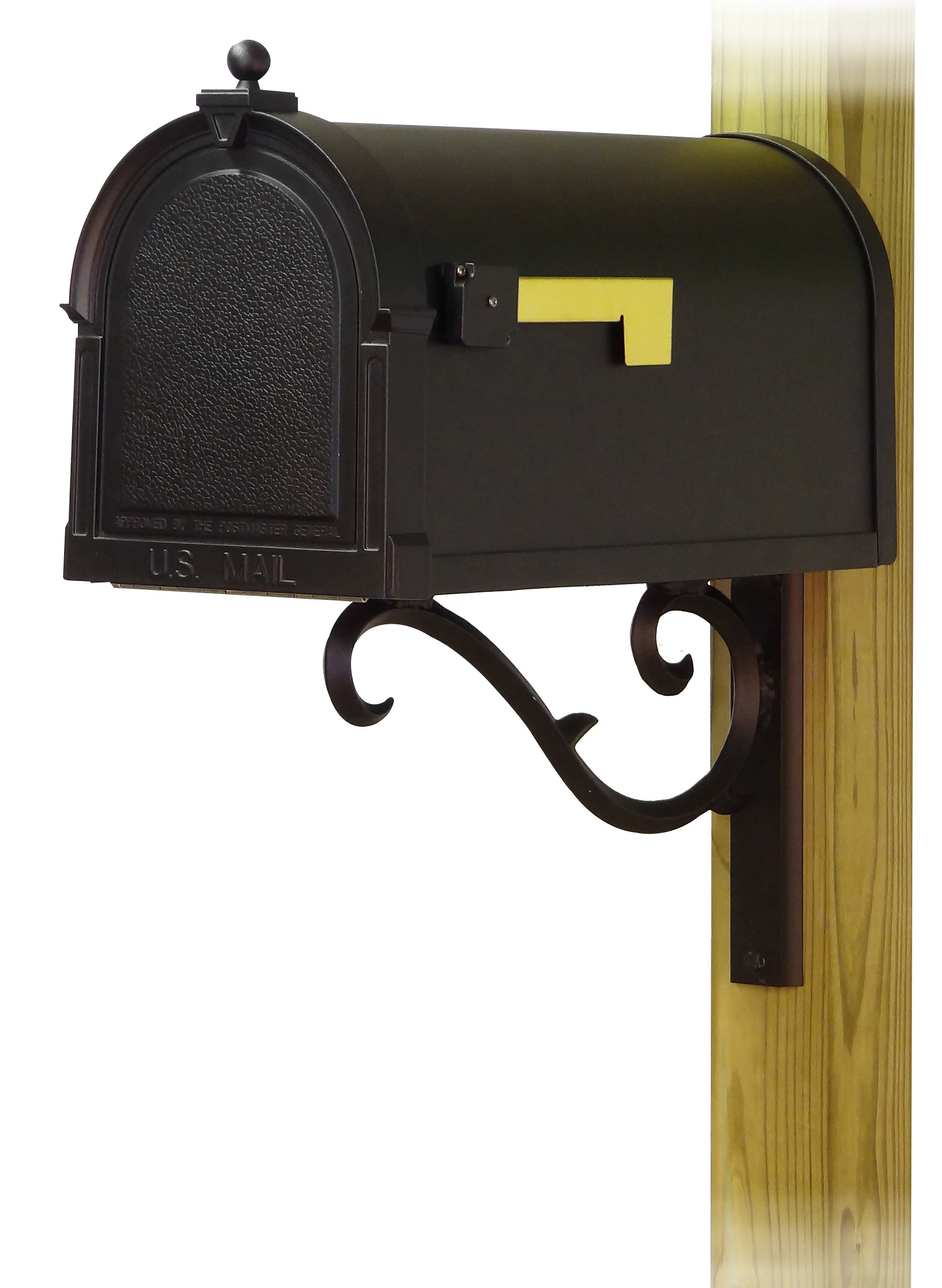 Special Lite Products Berkshire Curbside Post Mounted Mailbox | Wayfair