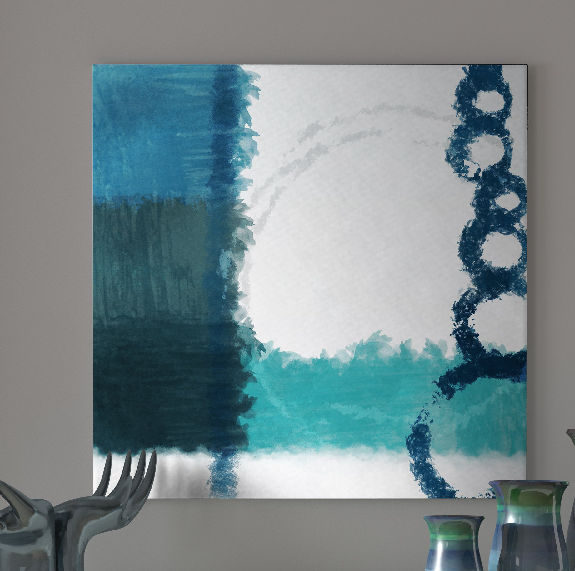 Wrought Studio Invigorating Wealth On Canvas by Staci Maxwell Painting ...