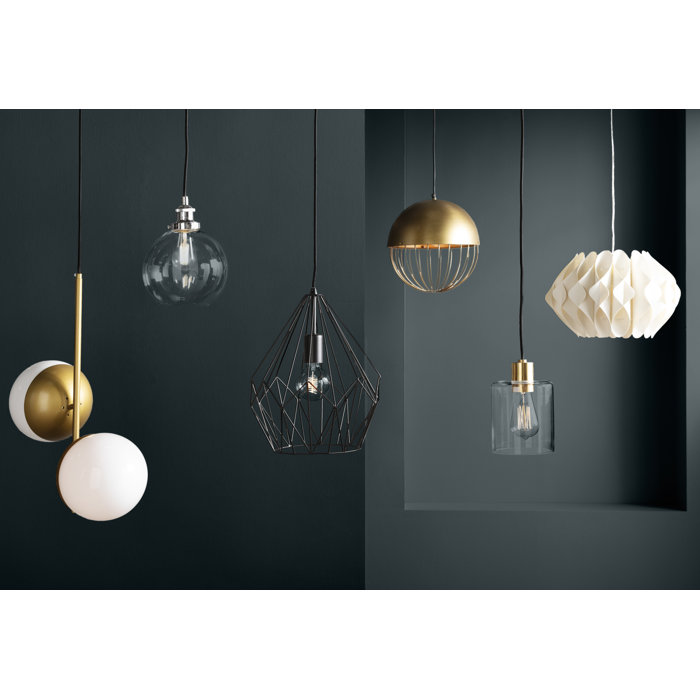 Wrought Studio Stanton 1 - Light Single Geometric Pendant & Reviews ...
