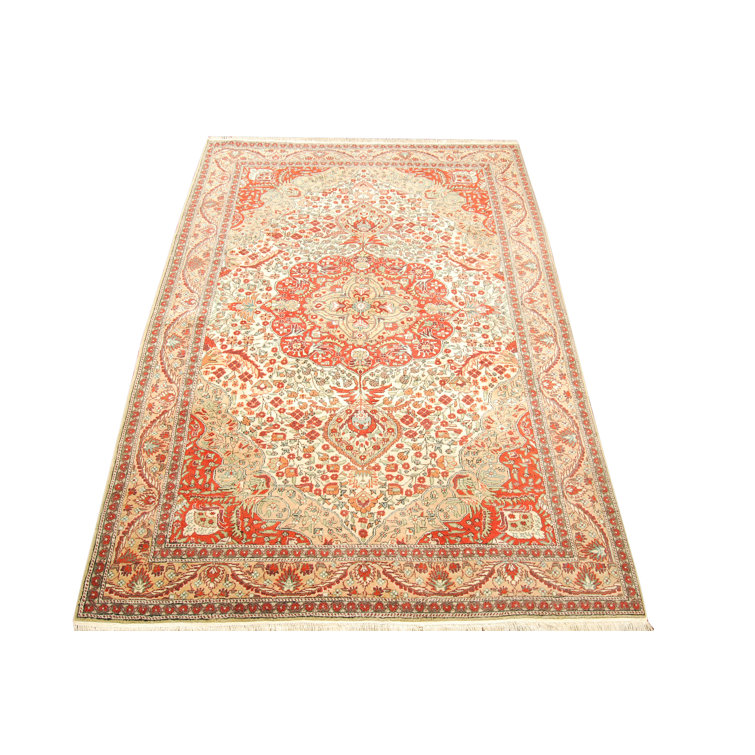Rosalind Wheeler 280 X 200Cm Red/Coral Area Rug | Wayfair.co.uk