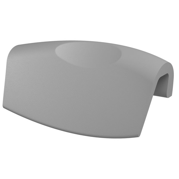 Belfry Bathroom Headrest AH 04 Columbia - Silver | Wayfair.co.uk