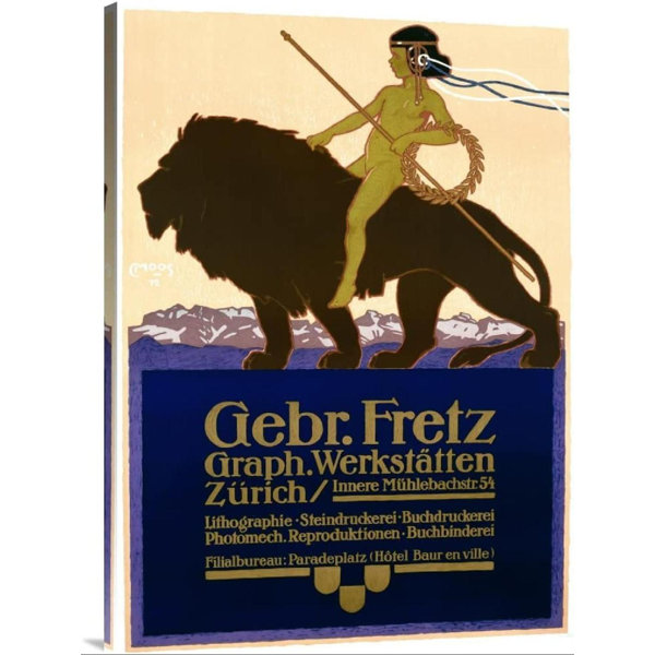 ZHENMIAO XINLEI TRADING INC Carl Moos Gebr Fretz - Wrapped Canvas ...