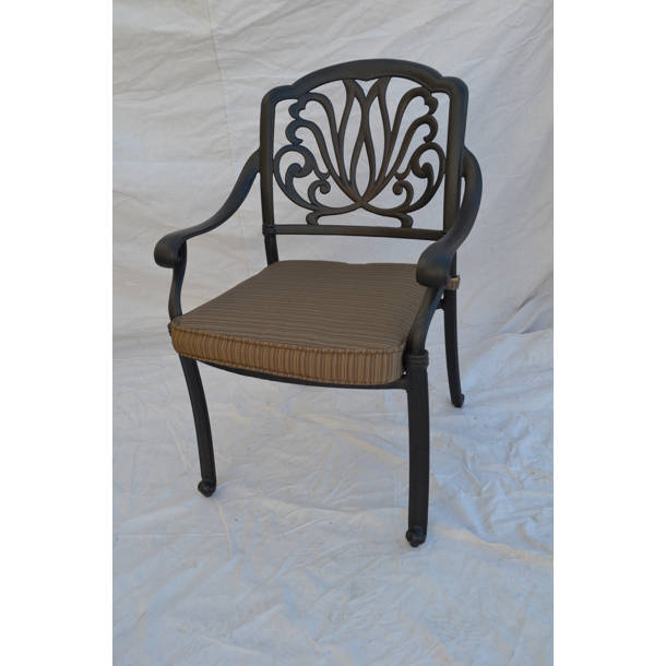 Lark Manor Allene Metal Outdoor Bar Table & Reviews | Wayfair