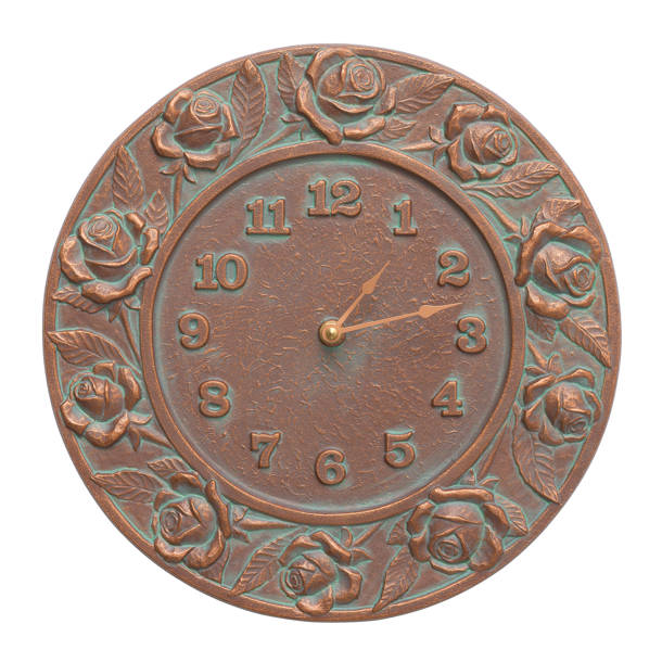Whitehall Products Pineapple Indoor/Outdoor Wall Clock and Thermometer ...